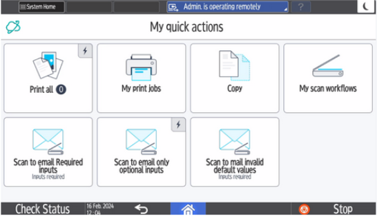 Set CloudStream PS as the Home Screen Application